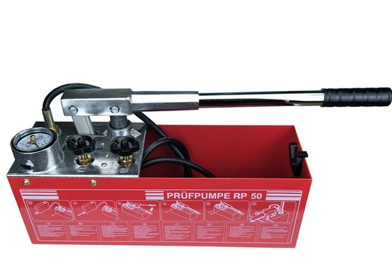 RP-50 Water Pressure 12L 50 Bar Pressure Test Pump Manual Hydraulic for ...