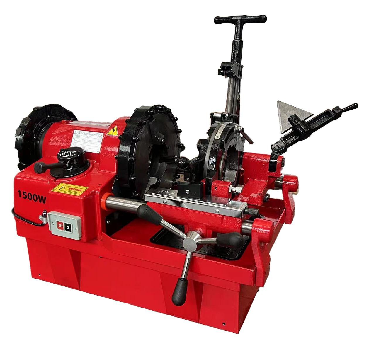 STT100F 1/2-4" Electric 1500w All aluninum Pipe Nipple Threading Machine Portable